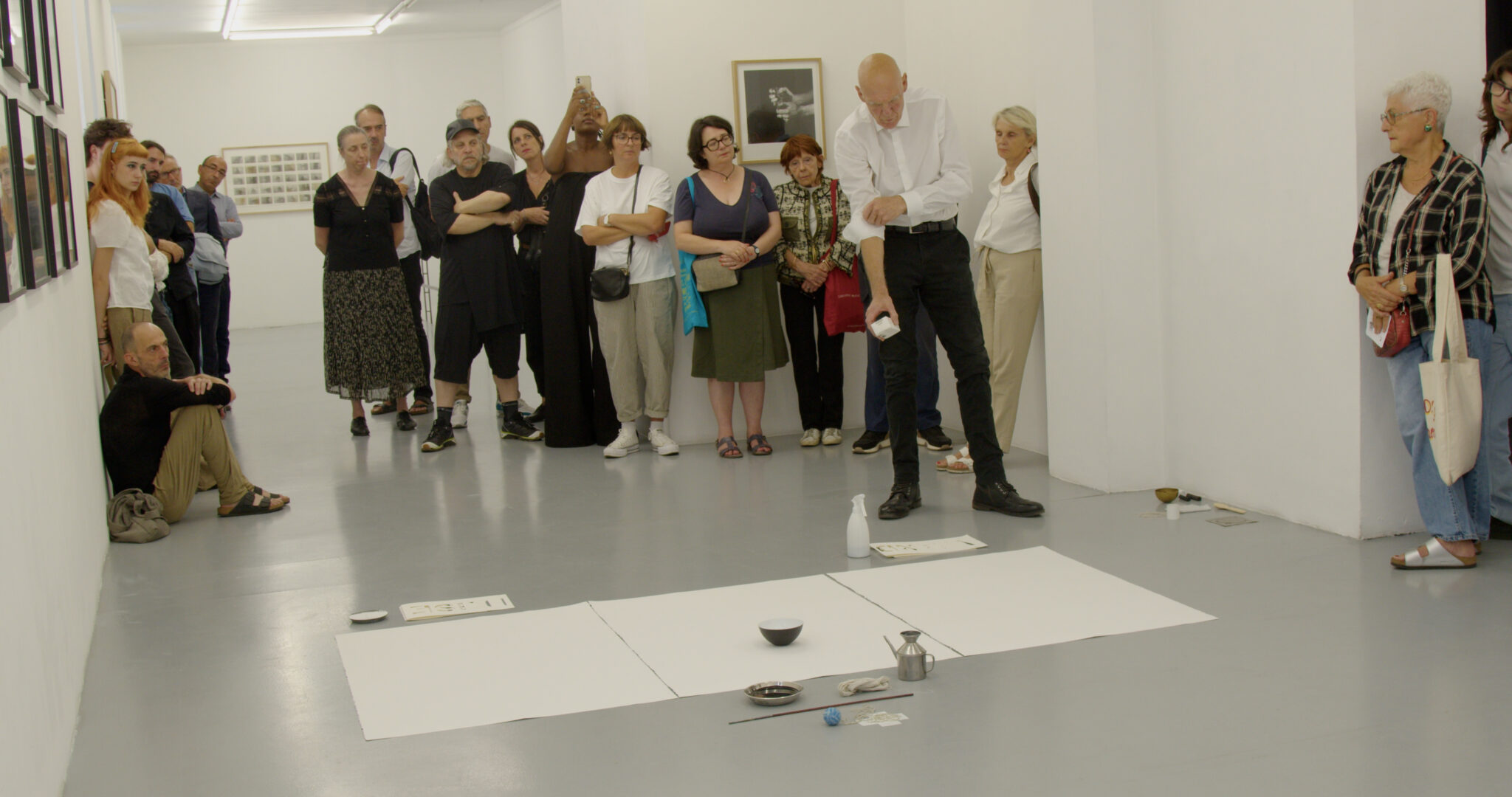 Une retrospective – Nigel Rolfe – Galerie Polaris